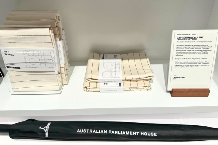 Parliament House Australia Custom Printed Tea Towels